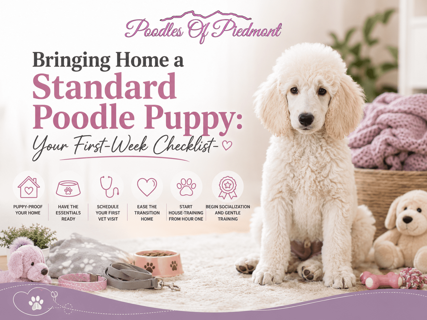 Bringing Home A Standard Poodle Puppy: Your First-Week Checklist ...