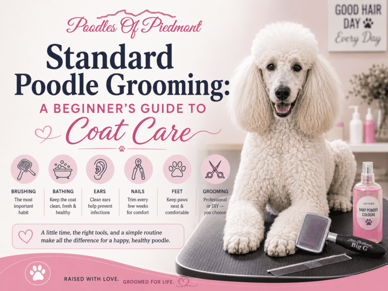 Standard Poodle Grooming: Beginner's Coat Care Guide